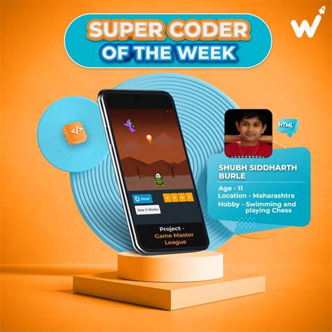 Whitehat Jr On Linkedin Supercoderoftheweek Whjrcoding Whitehatjr