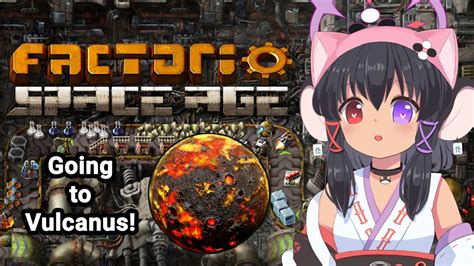 【factorio Space Age】first Trip To Vulcanus Youtube