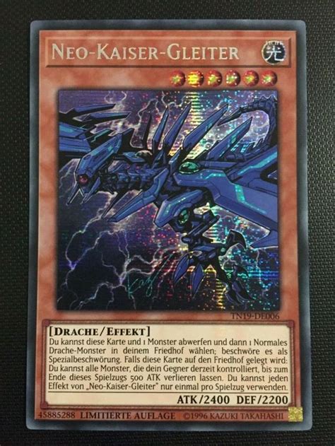 Yu Gi Oh Neo Kaiser Gleiter Tn19 De006 Kaufen Auf Ricardo