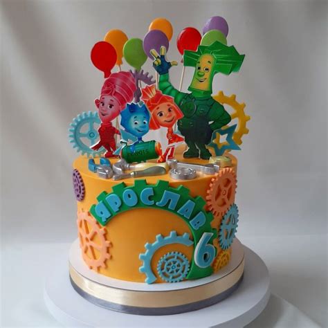 Торт с фиксиками Торт Тематические торты Торты для мальчиков