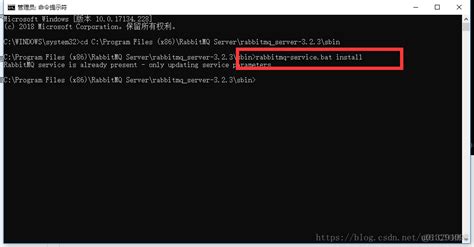 rabbitmq在windows下设置服务启动 51cto博客 rabbitmq启动