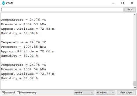 arduino ide esp32 bme280 sensor setup temp humidity pressure