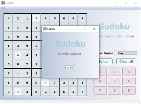 Github Ohidaouisudoku Sudoku Game Based On Qt Framework