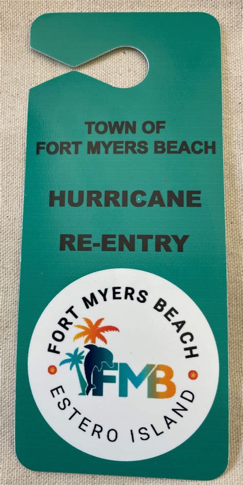 News Flash • Reminder Pick Up Your Hurricane Re Entry Pass