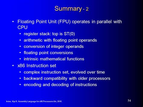 Assembly Language For X86 Processors 6th Edition Ppt Download
