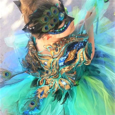 Peacock Costume Etsy