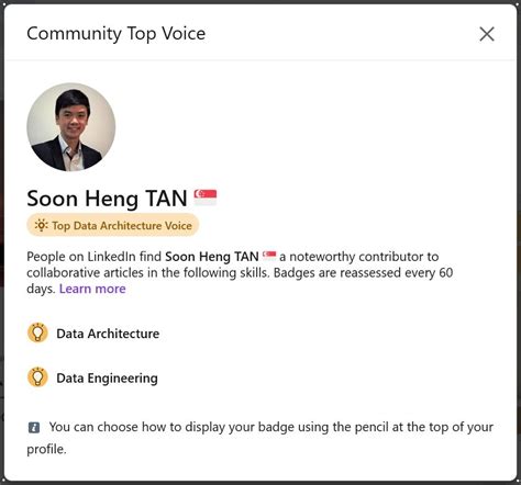 soon heng tan 🇸🇬 ᴰᵃᵗᵃ ᔆᵗʳᵃᵗᵉᵍᶦˢᵗ on linkedin engineering