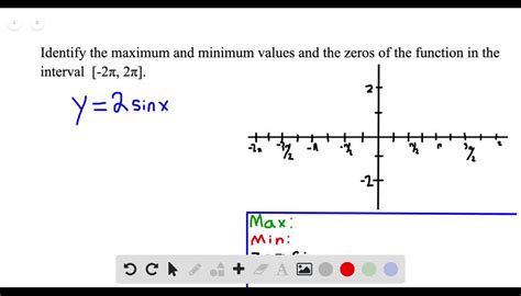 Solvedin Exercises 35 40 Identify The Maximum And Minimum Values And