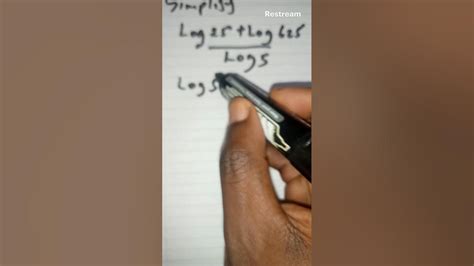 Simplify Logarithms Youtube