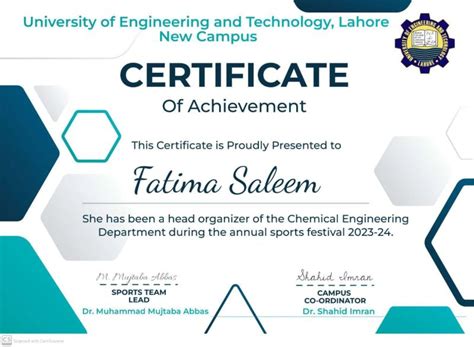 fatima saleem on linkedin leadership teamwork chemicalengineering