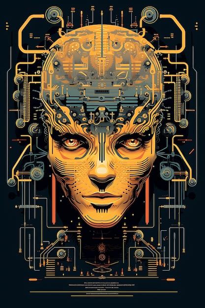 Premium Photo A Poster Of Augmented Intelligence Designed Wi Ai