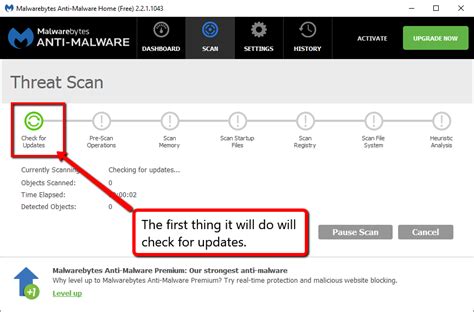 Windows Running Malwarebytes To Check For Viruses BAYC Tech News Tips