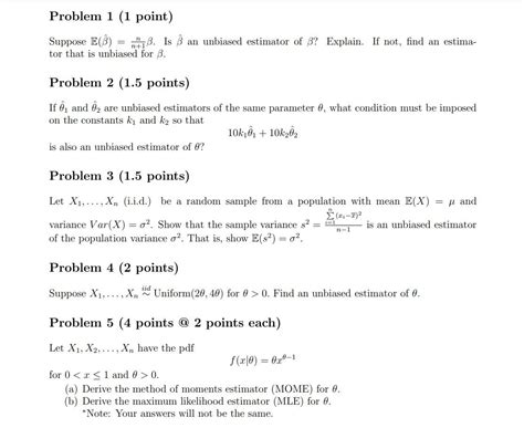 solved problem 1 1 point suppose e β n 1nβ is β an