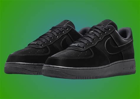 Black Nike Air Force Nike Air Force 1 Low Black Vintage Green
