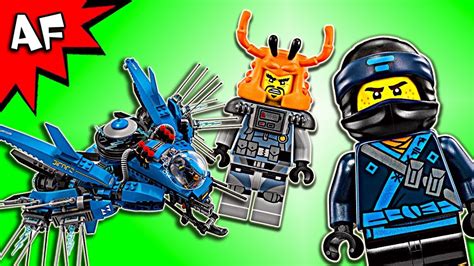 Lego Ninjago Movie Jays Lightning Jet Animation Speed Build Youtube