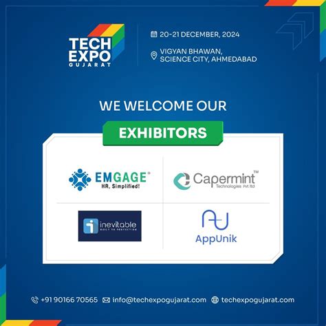 Tech Expo Gujarat We Are Delighted To Welcome Our Standard Sponsors Who Are Leading Entities
