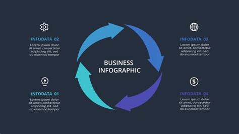 Инфографика временной шкалы с шаблоном из 6 элементов для сети на черном фоне векторной