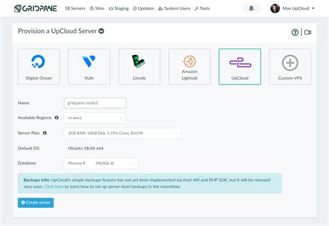 How To Get Started With Gridpane On Upcloud Upcloud