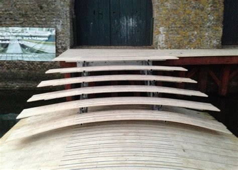 Floating Bridge By Roandad Crosses The Moat Of A Dutch Fortress