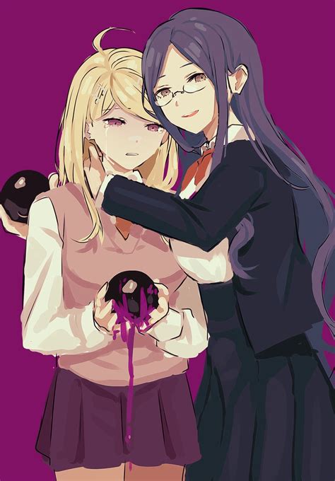 Akamatsu Kaede And Shirogane Tsumugi Danganronpa And 1 More Drawn By