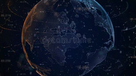 Technology Network Big Data Connection Digital Network And Cyber Security Concept Global