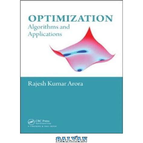 خرید و قیمت دانلود کتاب optimization algorithms and applications ترب