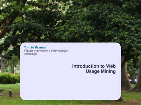 Ppt Introduction To Web Usage Mining Powerpoint Presentation Free