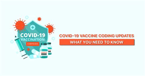 Updates To Covid 19 Vaccine Coding
