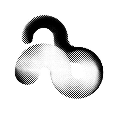 Premium Vector Abstract Composition Dots In Perspective Halftone
