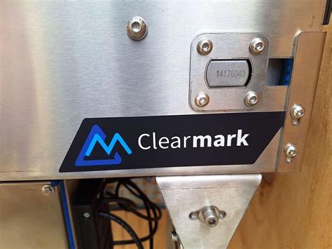 used clearmark ice viper plus thermal inkjet coder with stainless s
