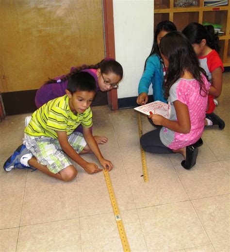 Third Grade Lesson Measuring Our Classrooms Perimeter And Area
