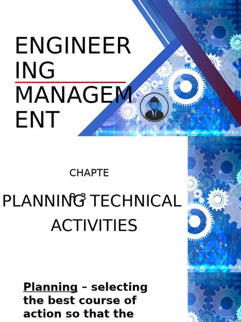 3 Planning Technical Activities Pdf