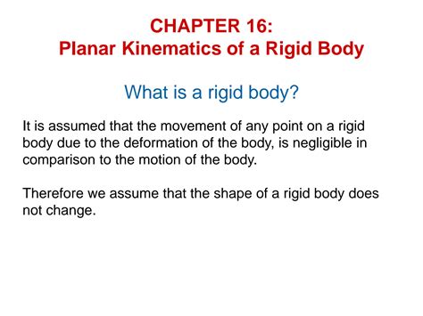 Solution Engineering Dynamics Planar Kinematics Studypool Solution Engineering Dynamics Planar Kinematics Studypool
