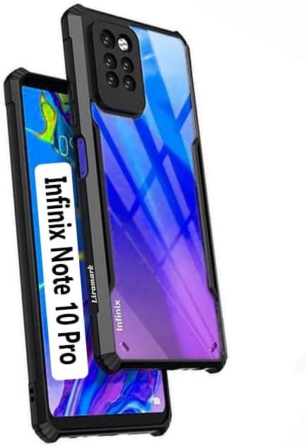 Coberta Back Cover For Infinix Note Back Cover Case Black Transparent Amazon In Electronics