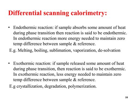 THERMAL TECHNIQUE AND DIFFERENTIAL SCANNING CALORIMETRY PPTX Chemistry Science