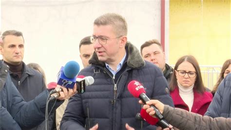 Изјава за медиуми на претседателот на Владата Христијан Мицкоски од Општина Карбинци Youtube