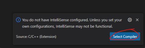 nrf connect for vs code c c extension startup notification you do