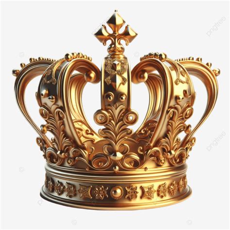 흰색 배경 3d 렌더링 럭셔리 로얄 골드에 왕의 리갈 황금 황제 왕관 흰색 배경에 왕의 리갈 황금 황제 왕관 3d 렌더링 럭셔리 로얄 킹 골드 크라운 왕관 Png
