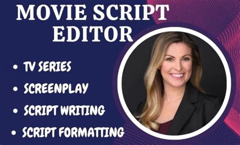 Do Movie Script Formatting Craft Screenplay As A Script Editor And Scriptwriter By Eliza Felix