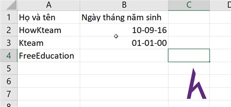 Thao tác với Excel trong C How Kteam