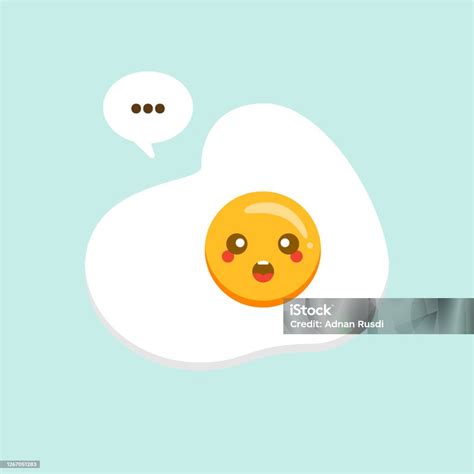 배경 벡터 일러스트레이션에 고립 된 귀여운 계란 만화 캐릭터 재미있는 패스트 푸드 메뉴 이모티콘 얼굴 아이콘 걱정 만화 얼굴 음식 코믹 스크램블 계란 애니메이션 마스코트