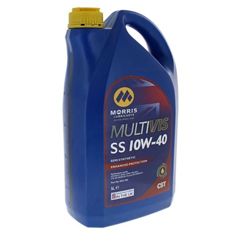 Morris 10w40 Multivis Cst Ss Engine Oil 5 Litre Lands Engineers
