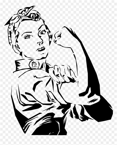 Rosie The Riveter Png Transparent Png Vhv