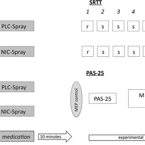 Shows The Experimental Setup Of The Serial Reaction Time Task Srtt