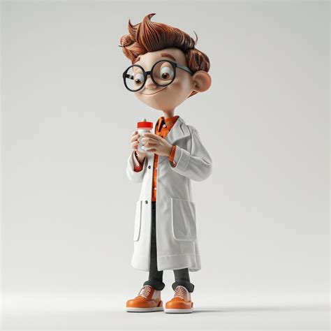 premium ai image virtual healing a 3d character doctor in digital