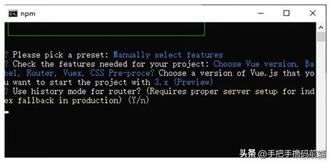 第2章 项目构建 24 项目创建 241 命令构建项目pick The Package Manager To Use When Installing De Csdn博客