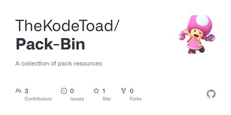 GitHub TheKodeToad Pack Bin A Collection Of Pack Resources