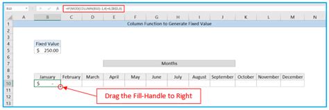 How To Use COLUMN And COLUMNS Functions In Excel