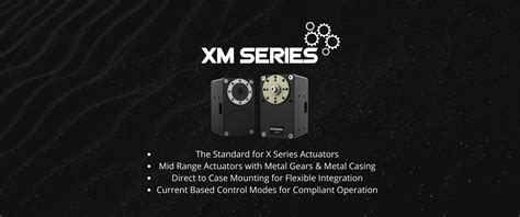 DYNAMIXEL X XM Series ROBOTIS