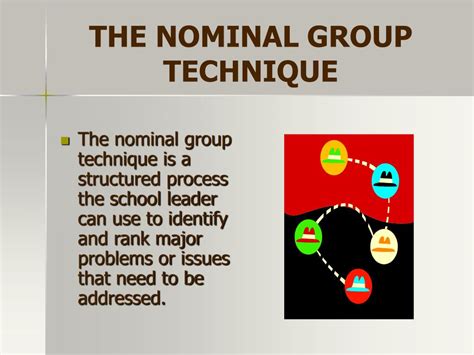 PPT THE NOMINAL GROUP TECHNIQUE PowerPoint Presentation ID 305199